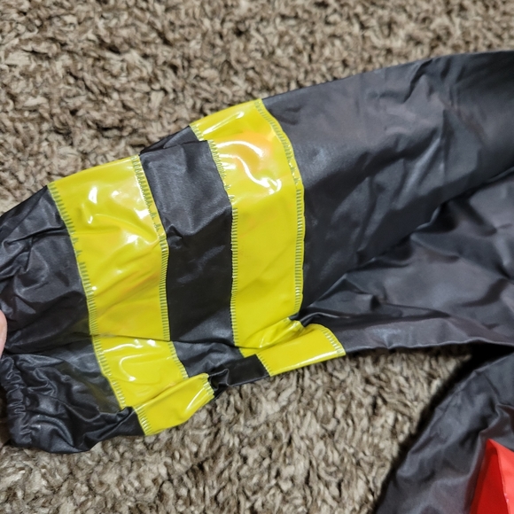 Jackets & Coats | 215 Fireman Rain Jacket Boys Small Firefighter 10 Pvc ...